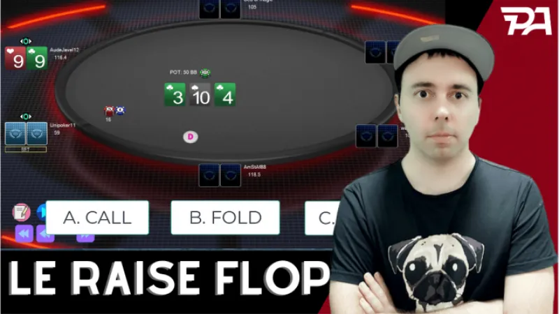 Joue la comme Zug : le raise flop - Poker Académie